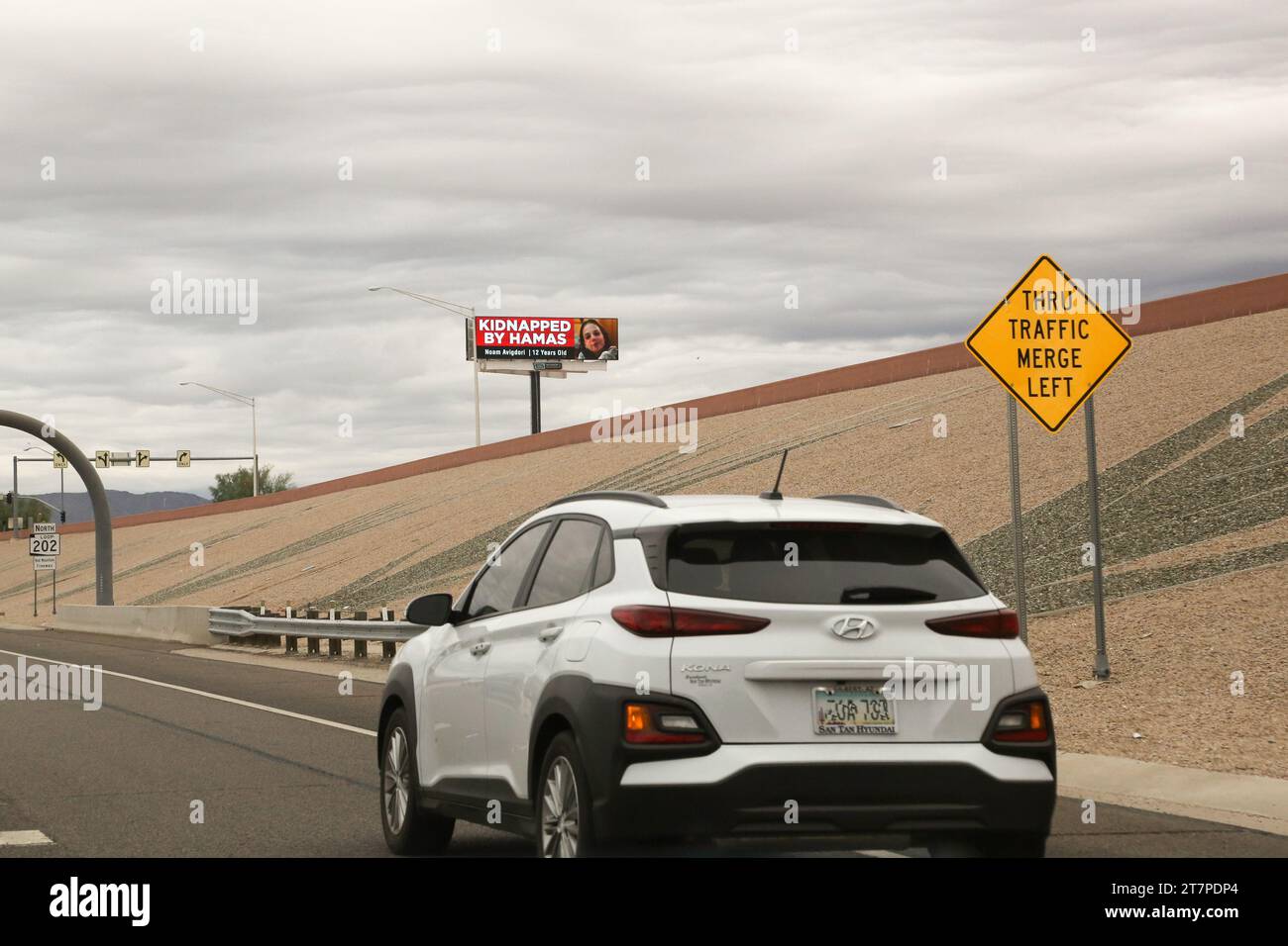 A rotating, digital billboard displaying photos of the some of the more ...