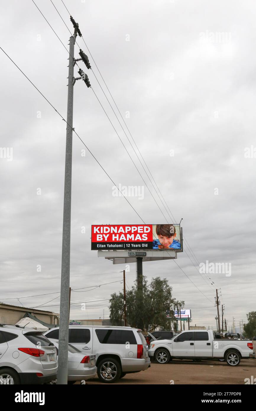 A rotating, digital billboard displaying photos of the some of the more ...