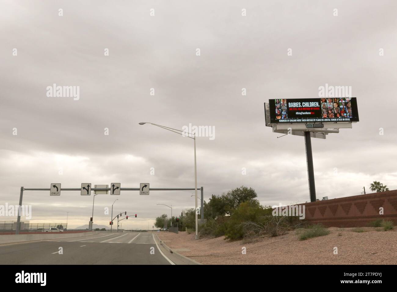 A rotating, digital billboard displaying photos of the some of the more ...