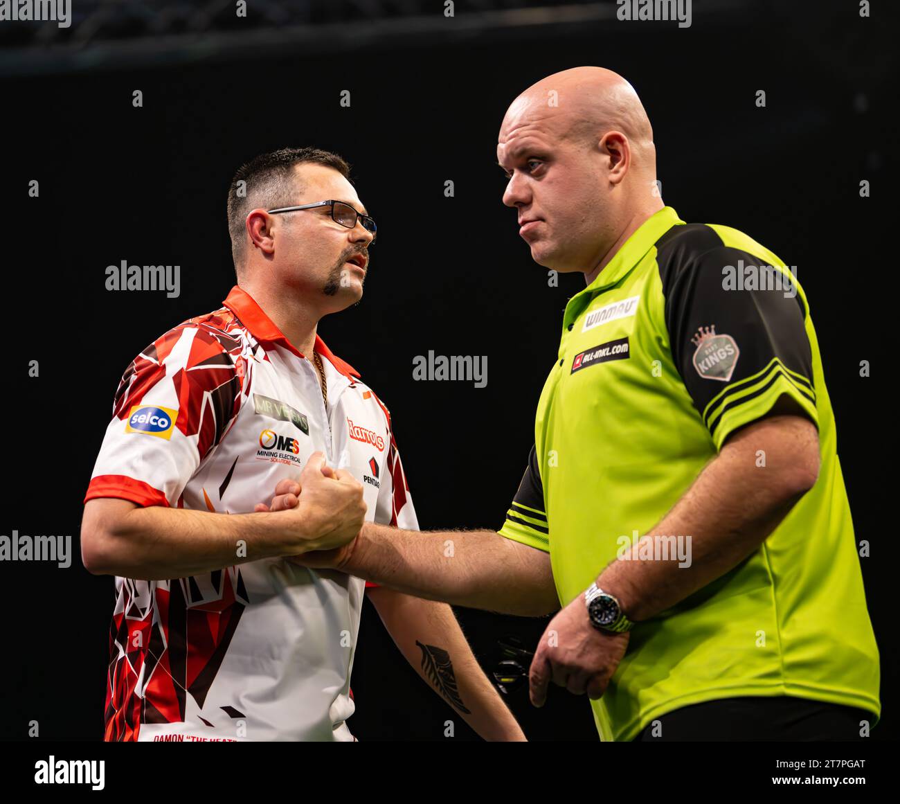 WV Active, Aldersley, Wolverhampton, UK. 16th Nov, 2023. 2023 PDC Grand ...