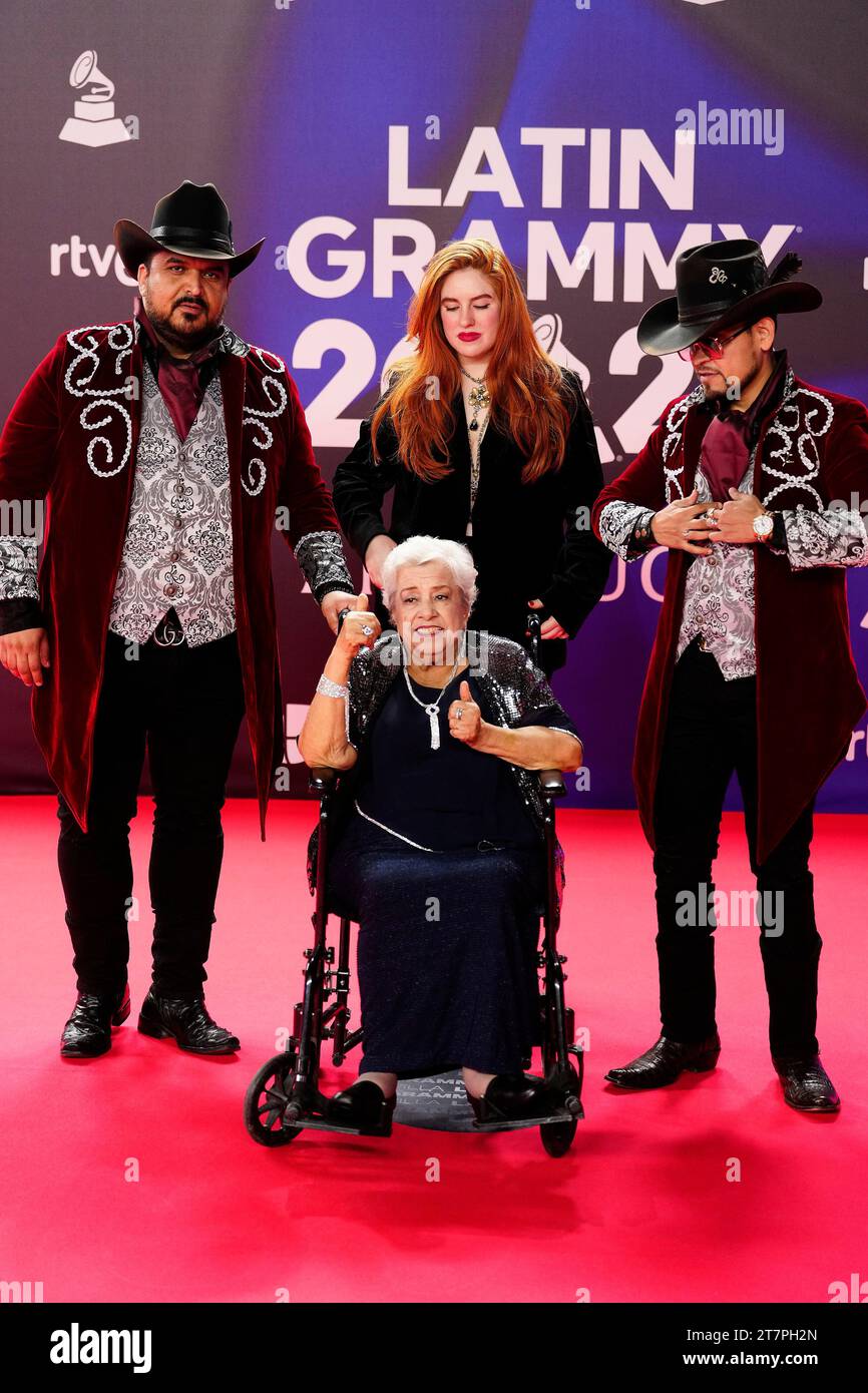 November 16, 2023, Seville, Andalucia, Spain: La abuela Irma Silva ...