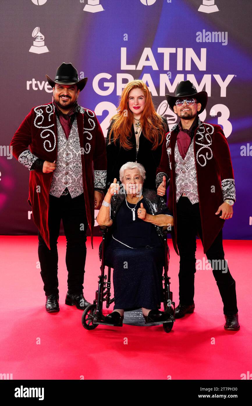 November 16, 2023, Seville, Andalucia, Spain: La abuela Irma Silva ...