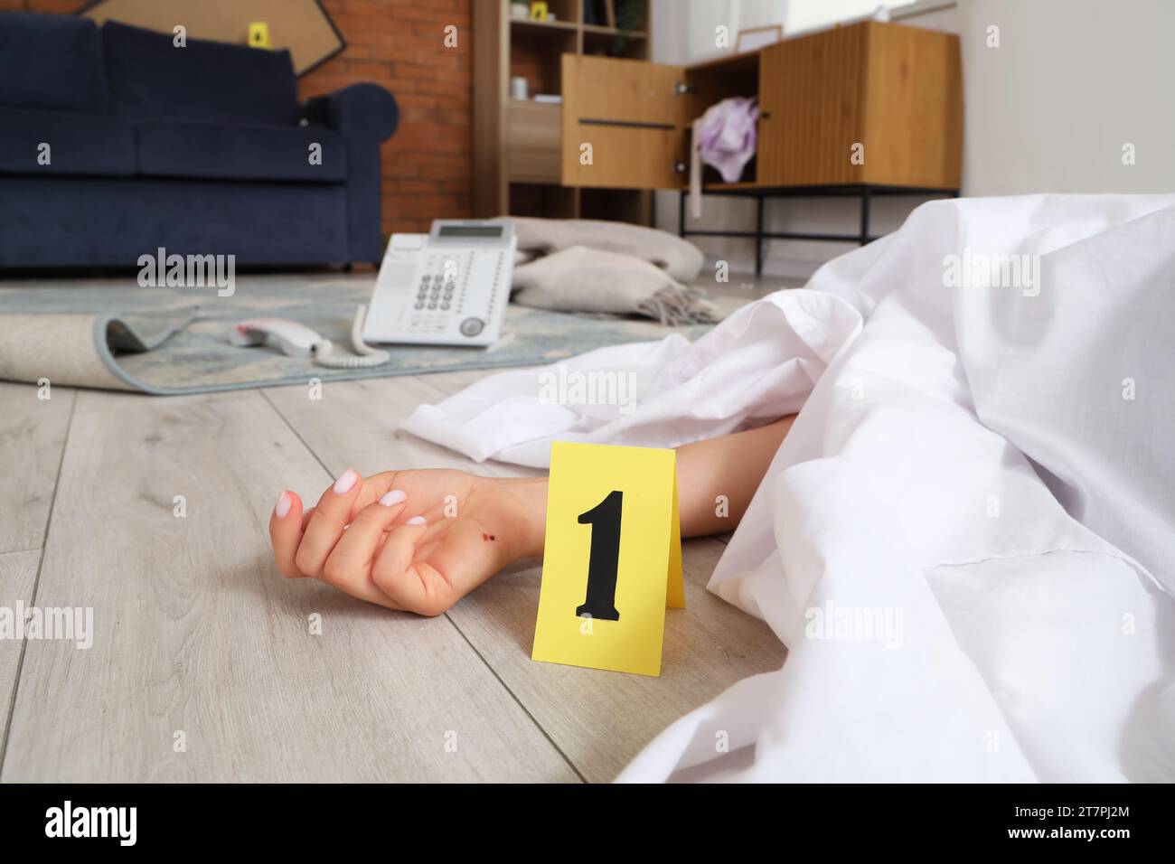Crime scene evidence murder usa hi-res stock photography and images - Alamy