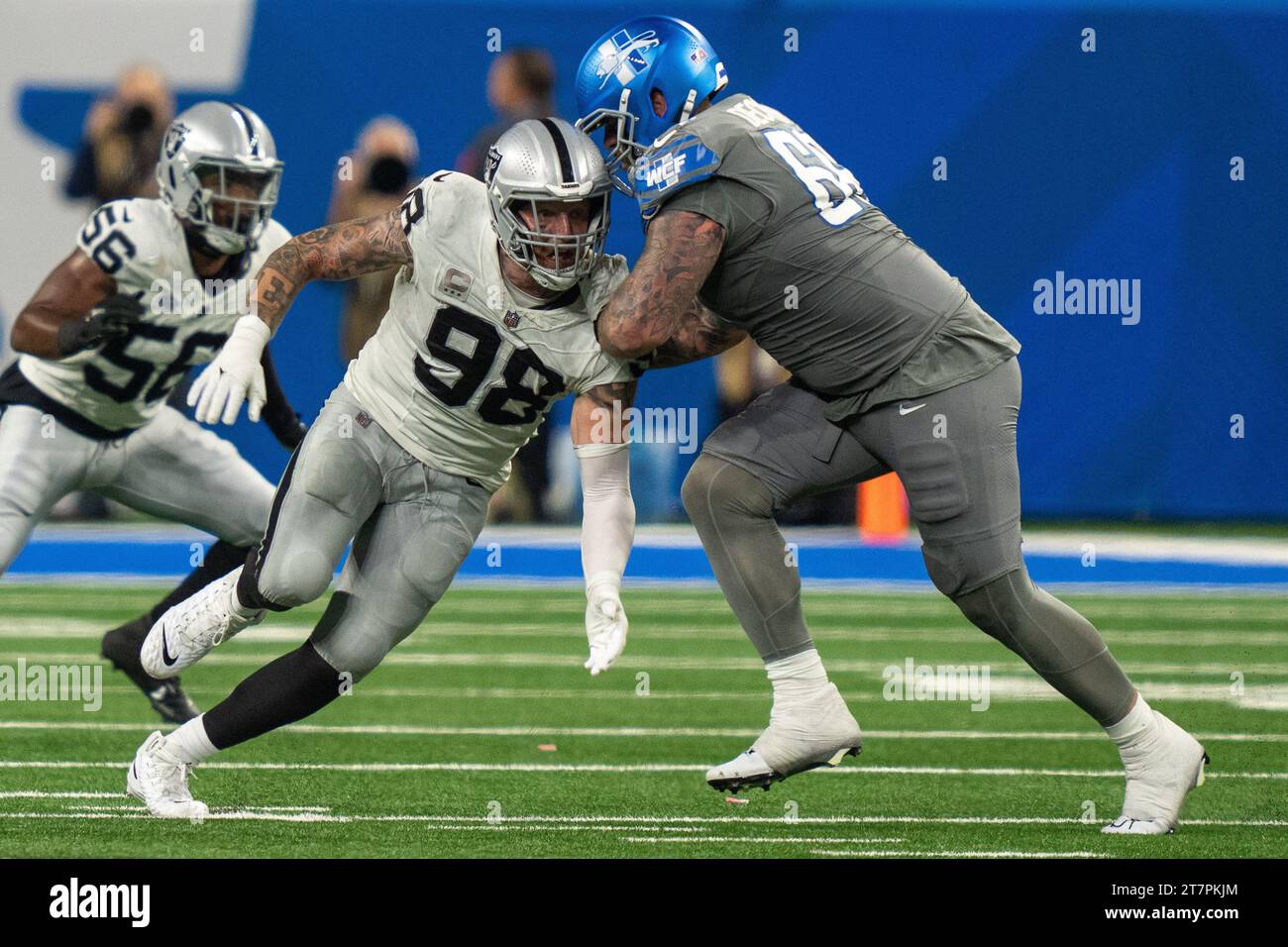 Detroit lions offensive tackle taylor decker hi-res stock photography ...