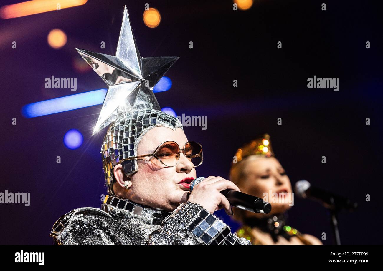 AMSTERDAM - Verka Serduchka during the Great Eurovision Song Contest ...