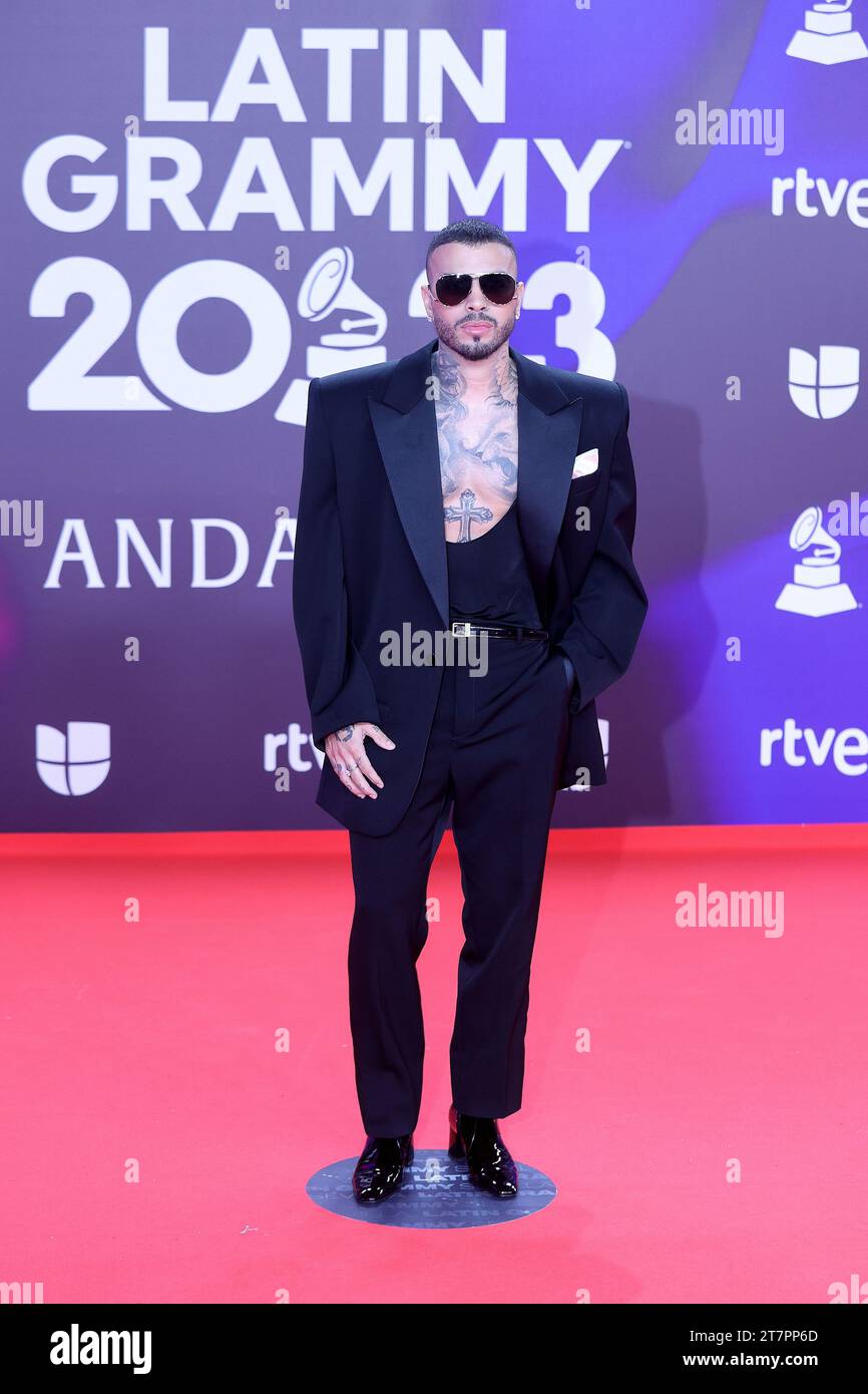 November 16, 2023: November 16, 2023 (Sevilla ) the singer Rauw ...