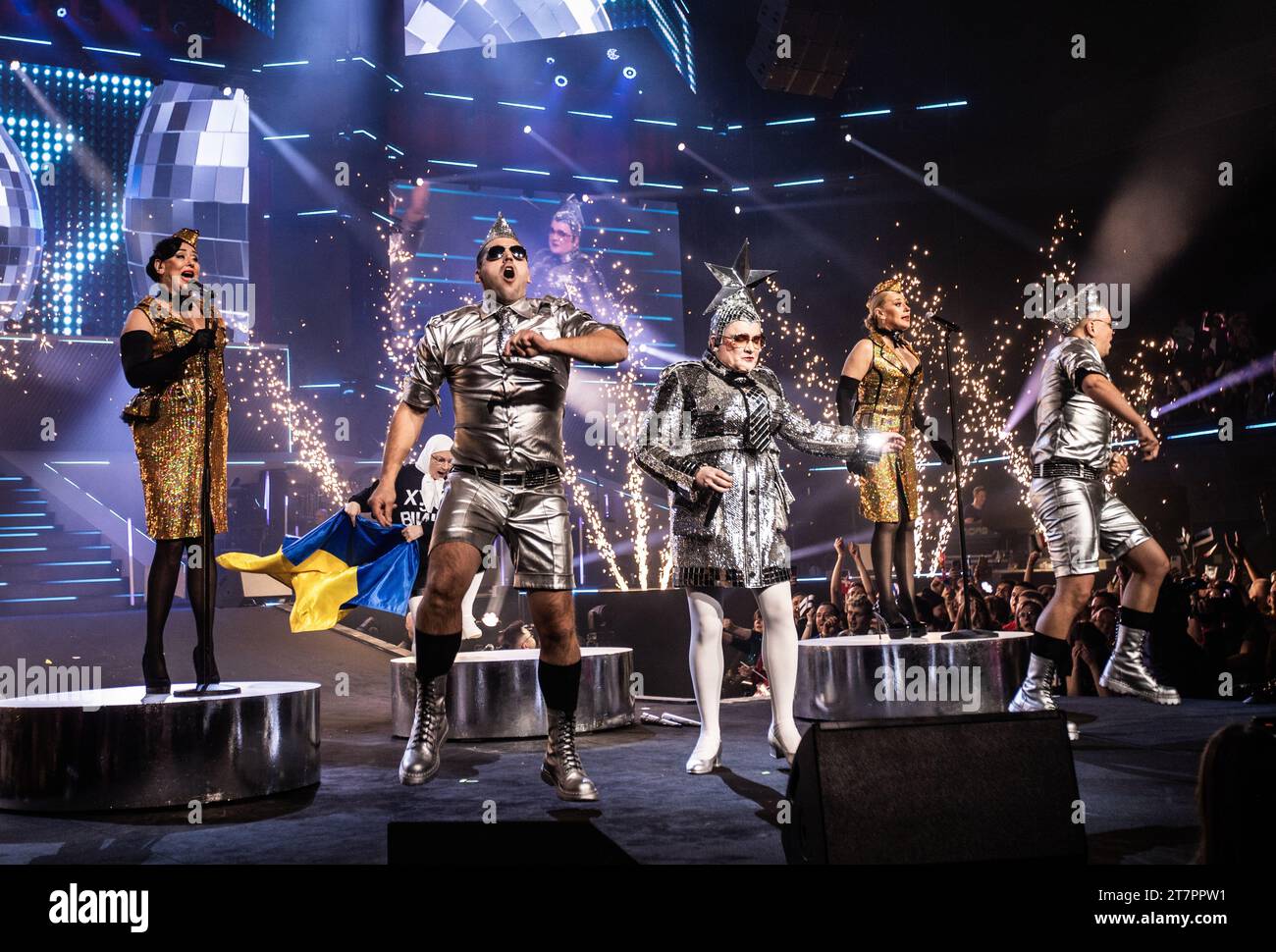 AMSTERDAM - Verka Serduchka during the Great Eurovision Song Contest ...