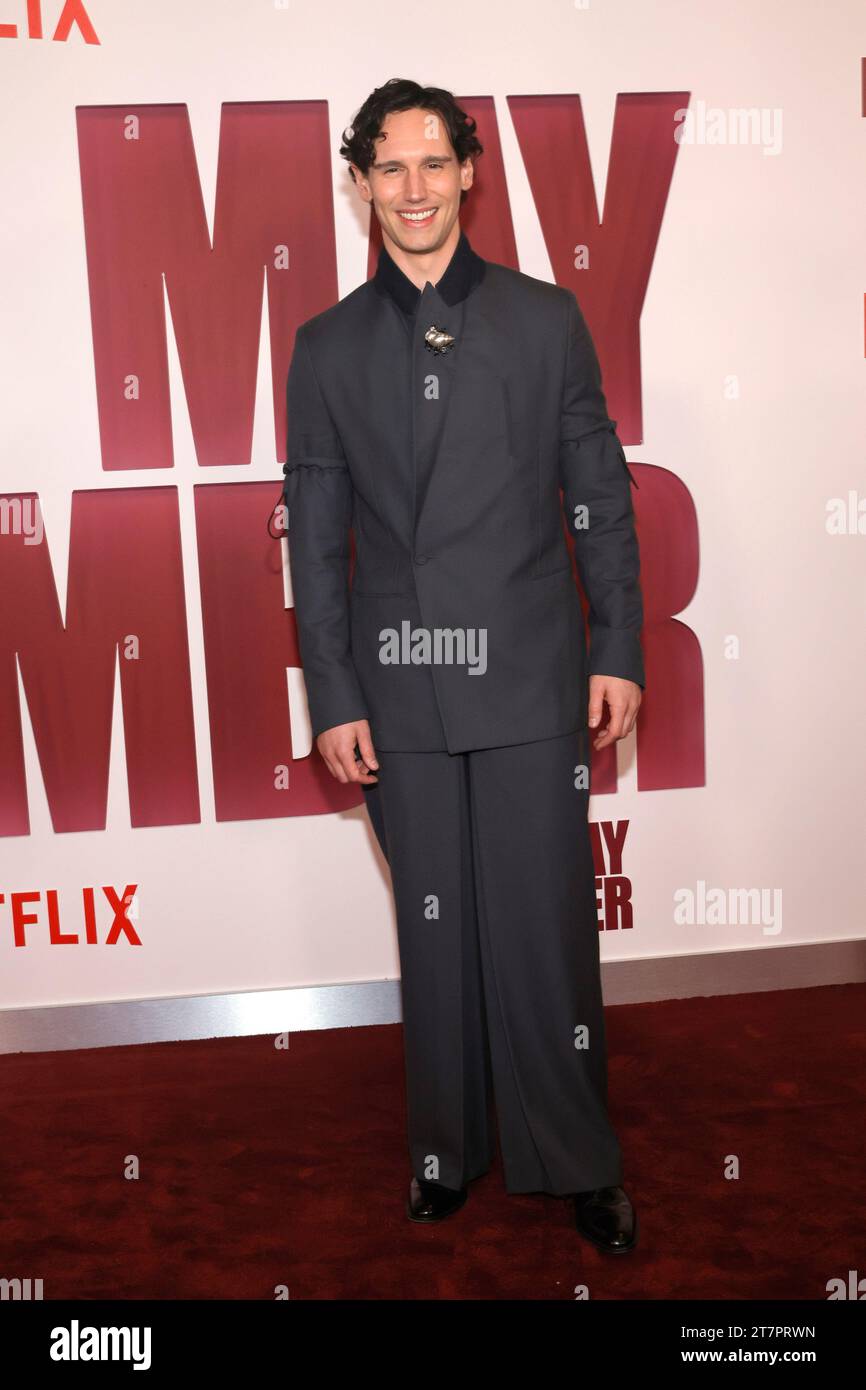 Los Angeles, Ca. 16th Nov, 2023. Corey Michael Smith at the Netflix ...