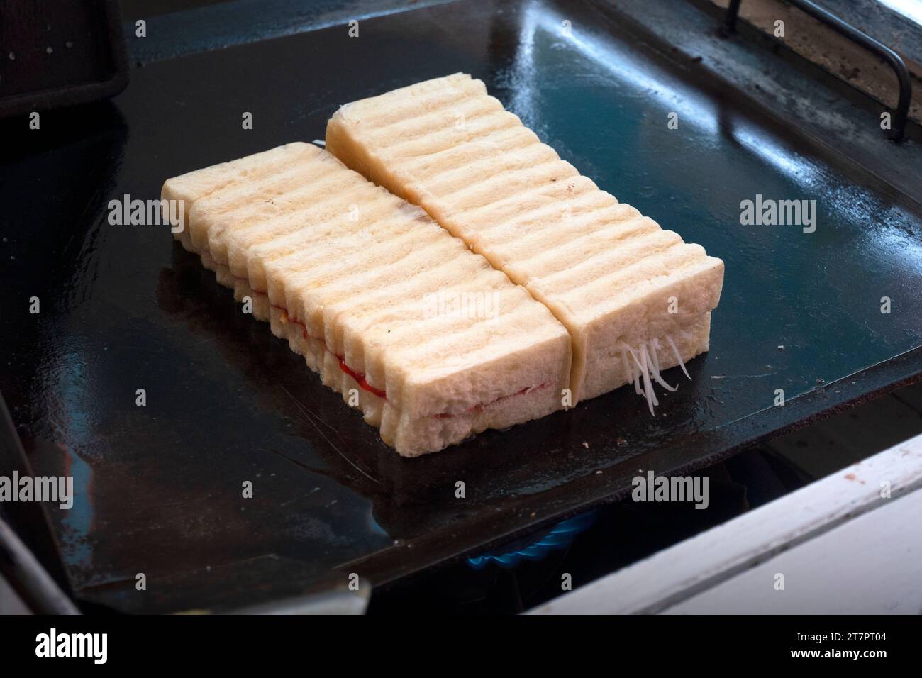 Roasted bread (Roti Bakar). Traditional Indonesia food Stock Photo - Alamy