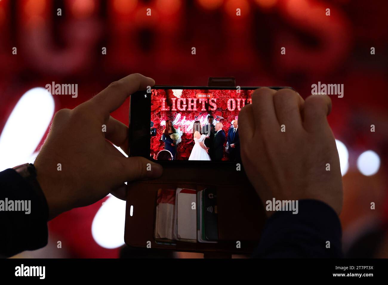 Las Vegas, USA. 16th Nov, 2023. Jacques Villeneuve (CDN) marries Giulia ...