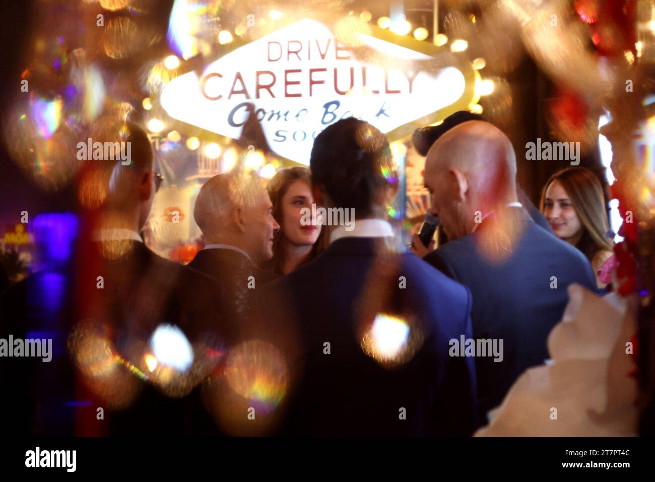 Las Vegas, USA. 16th Nov, 2023. Jacques Villeneuve (CDN) marries Giulia ...