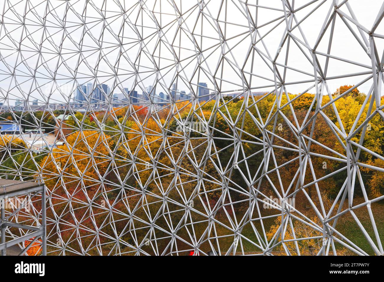 The Biosphere, Museum of Enviroment, inside the globe shaped building ...