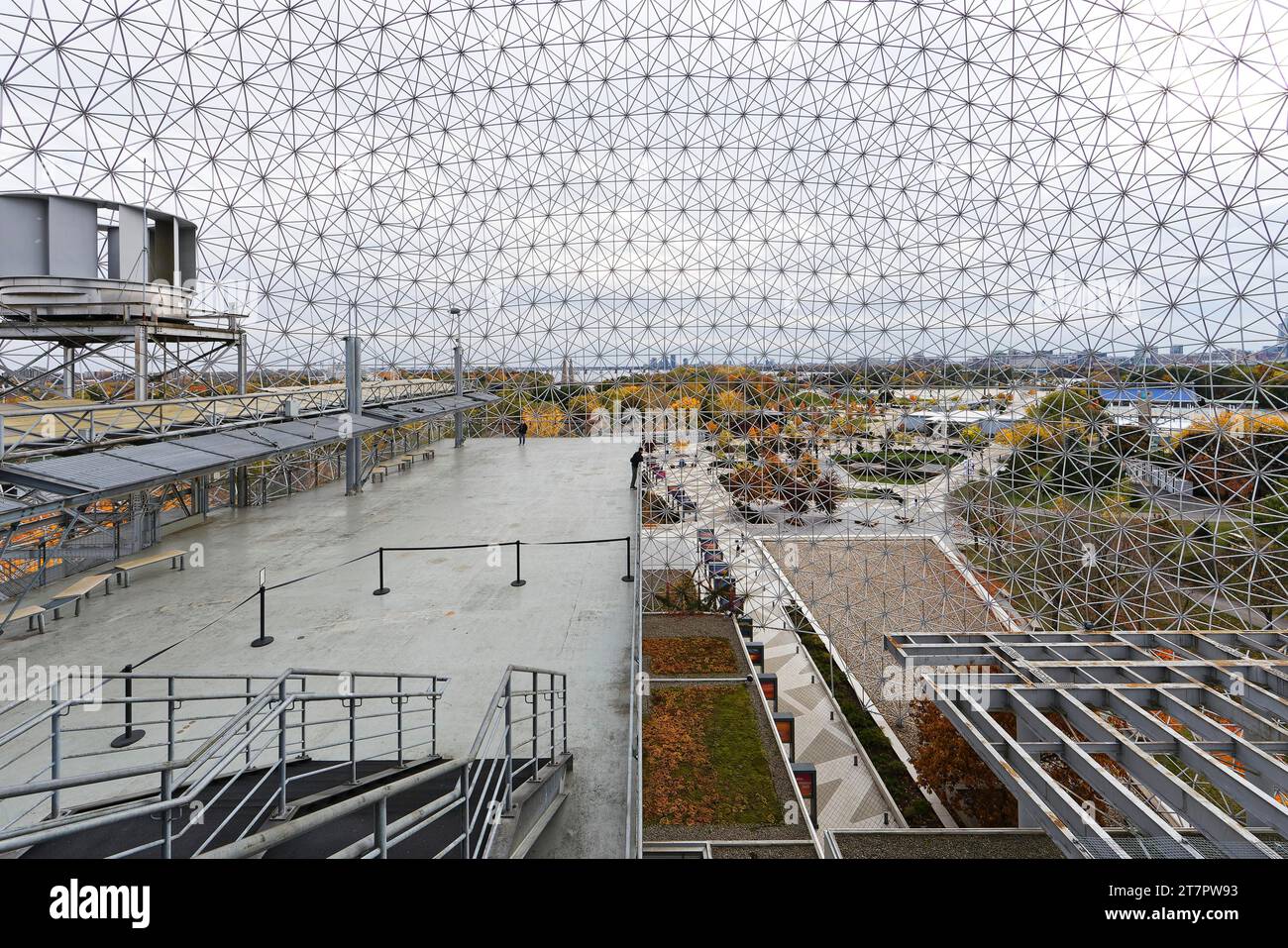 The Biosphere, Museum of Enviroment, inside the globe shaped building ...