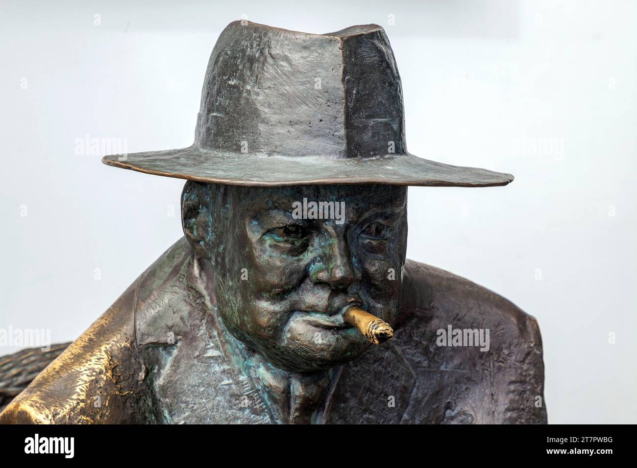 Wiston Churchill dam in front of the Hotel Winston Churchill, Camara de ...