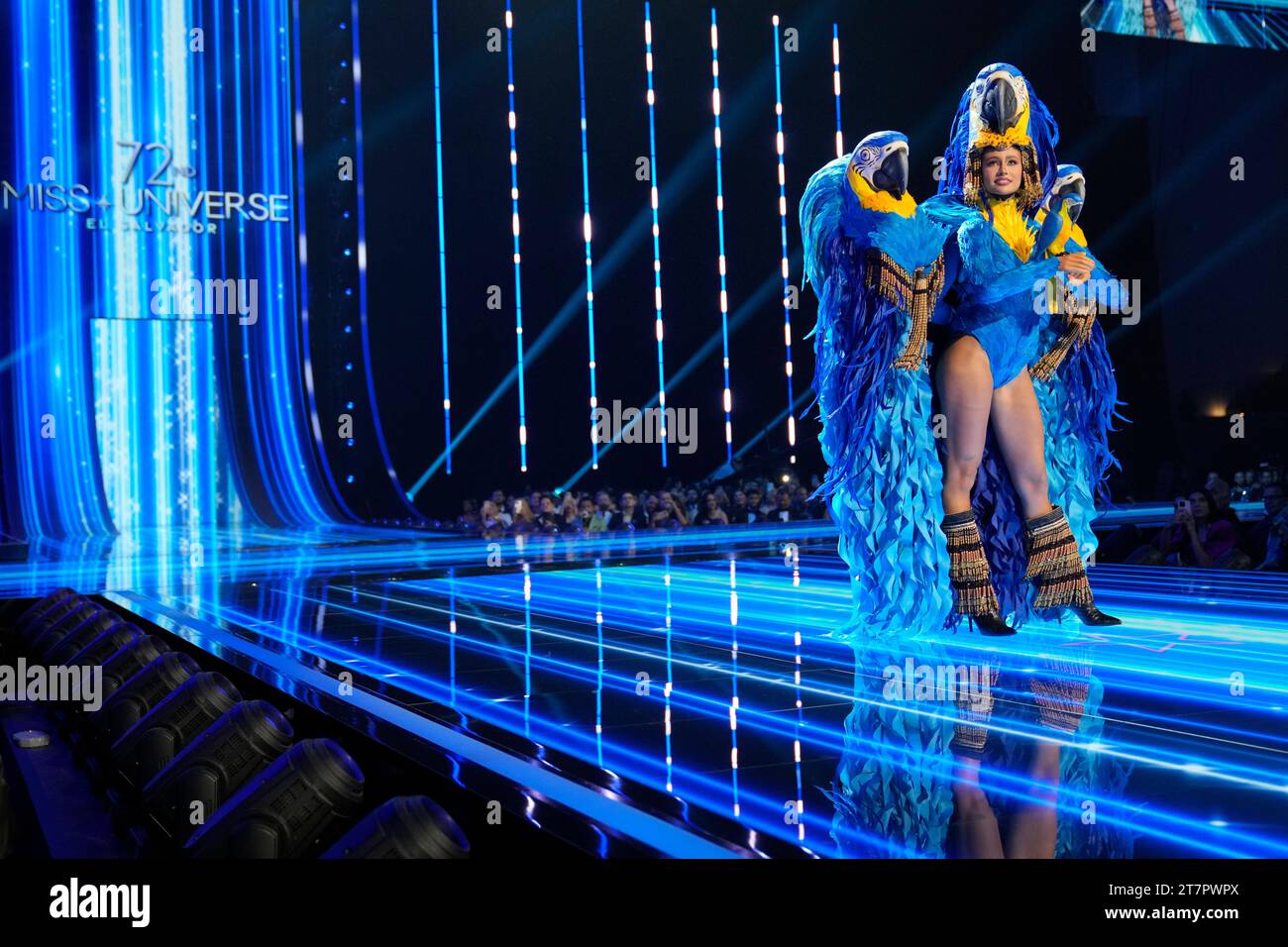 Miss Brazil Maria Brechane competes in the national costume competition ...