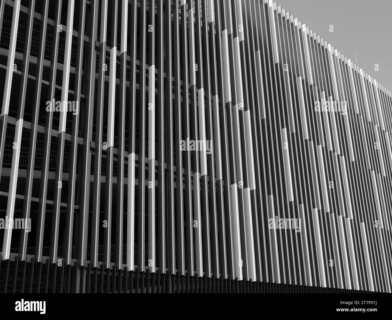 High-rise building in the banking district, high-rise, Frankfurt am ...