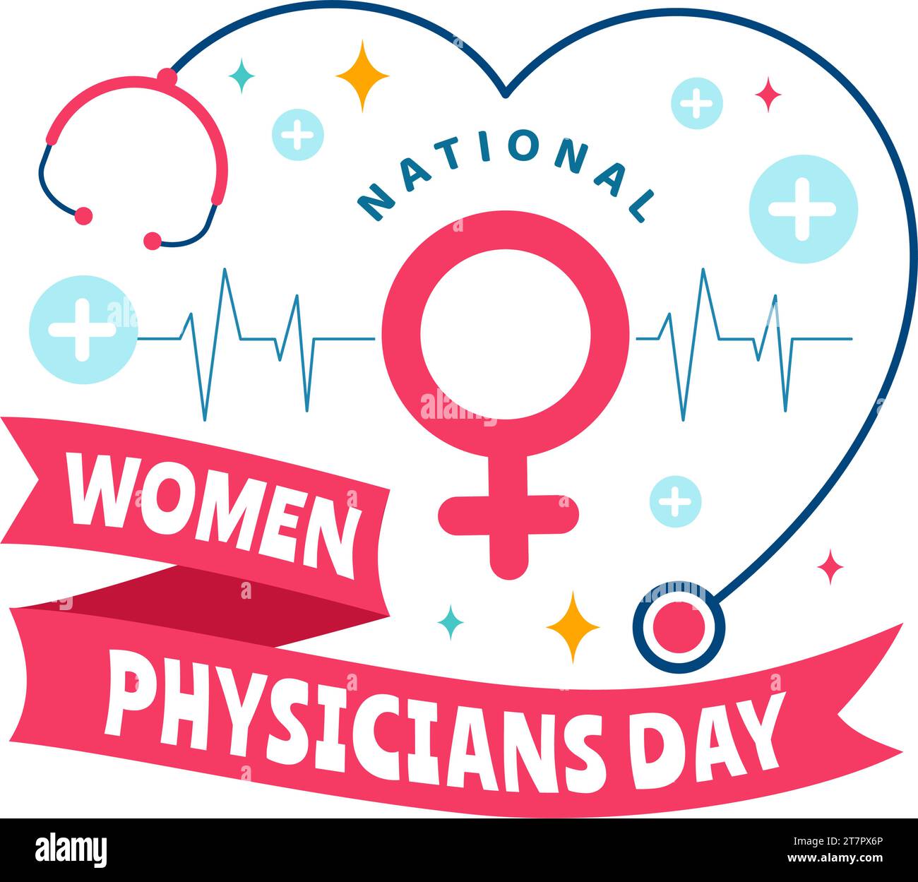 National Women Physicians Day Vector Illustration on February 3 to ...