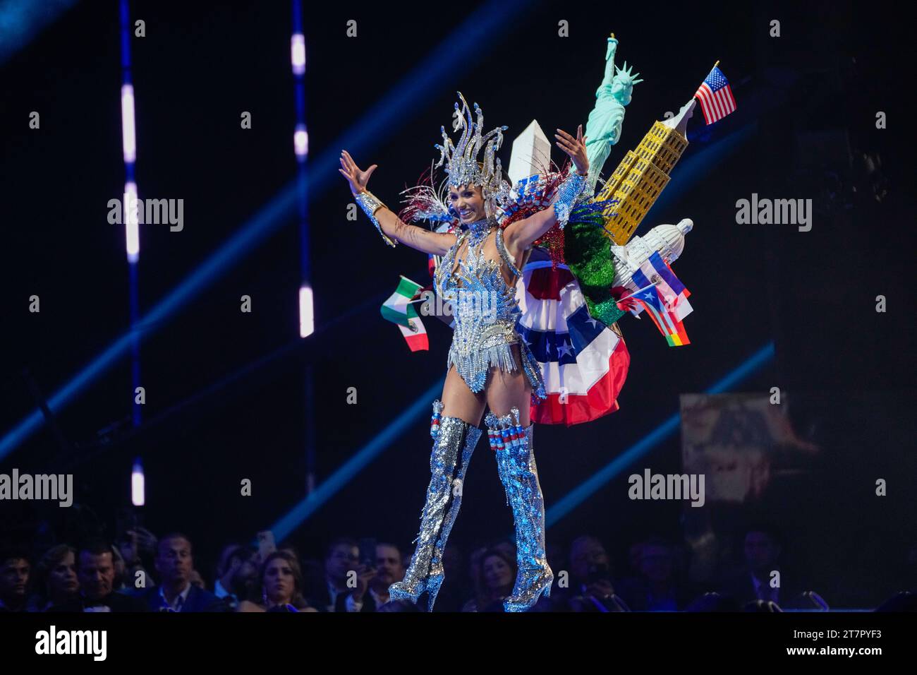 Miss USA Noelia Voigt competes in the national costume competition at ...