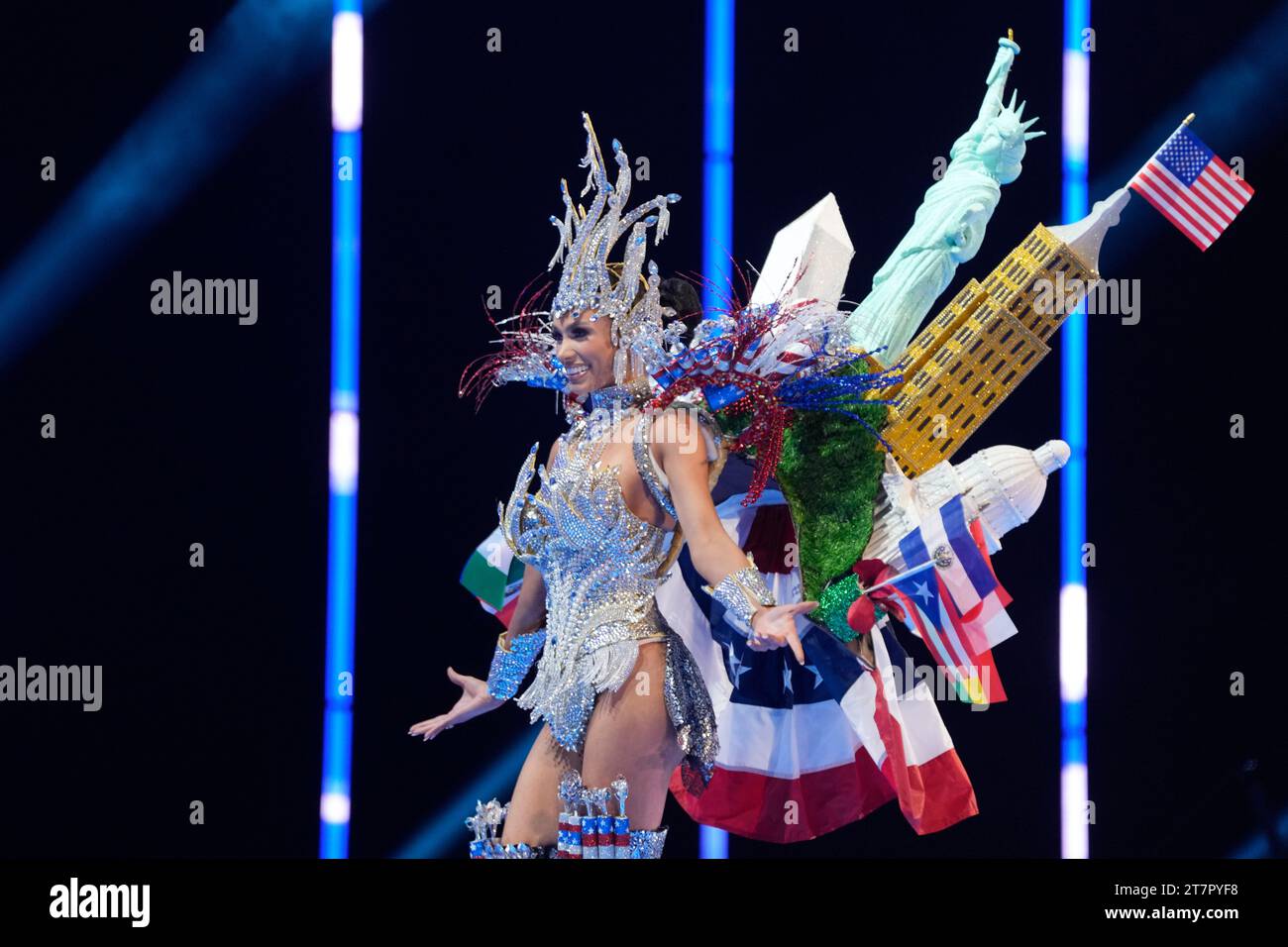 Miss USA Noelia Voigt competes in the national costume competition at ...