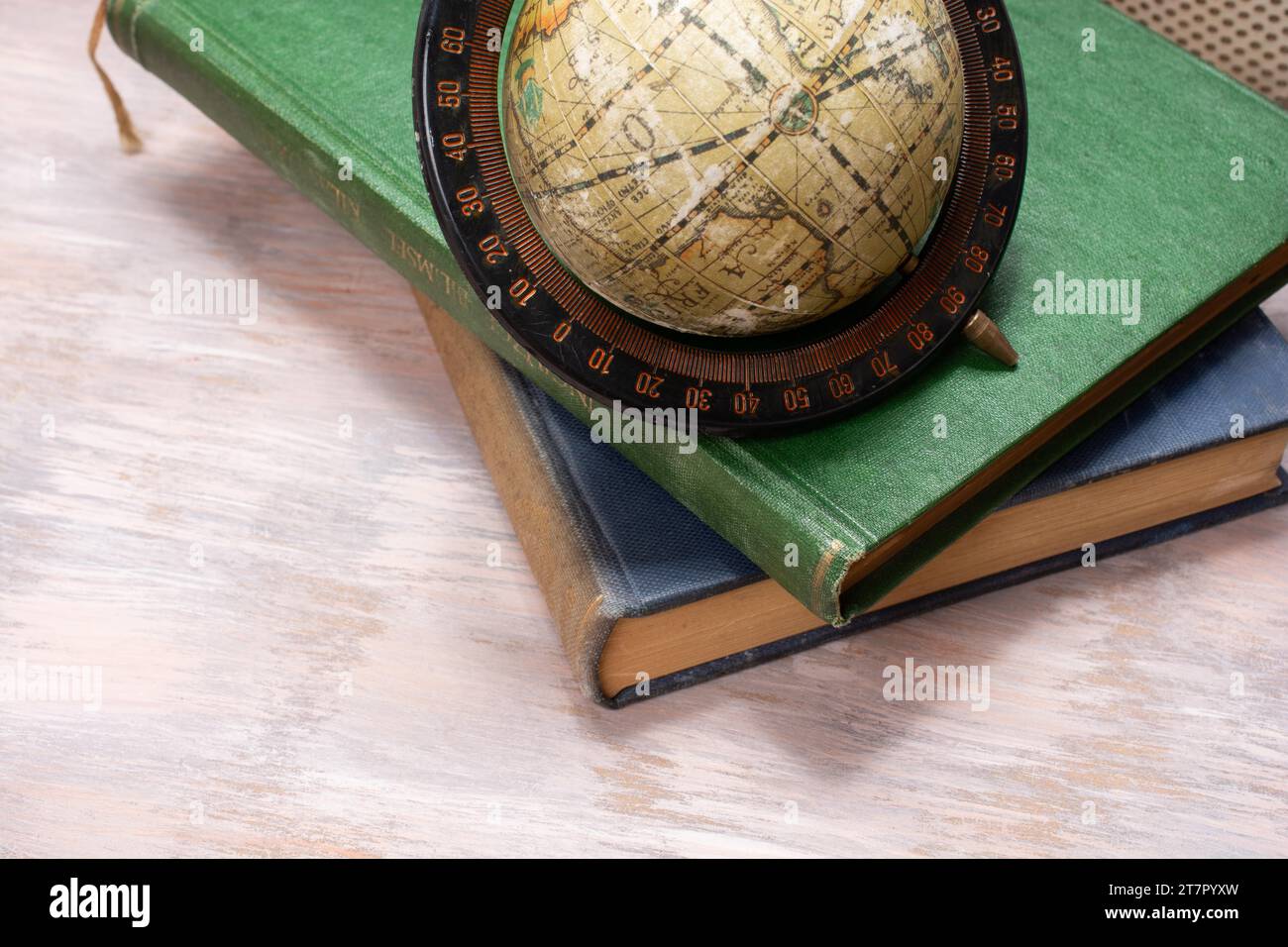 World globe model beside hi-res stock photography and images - Alamy