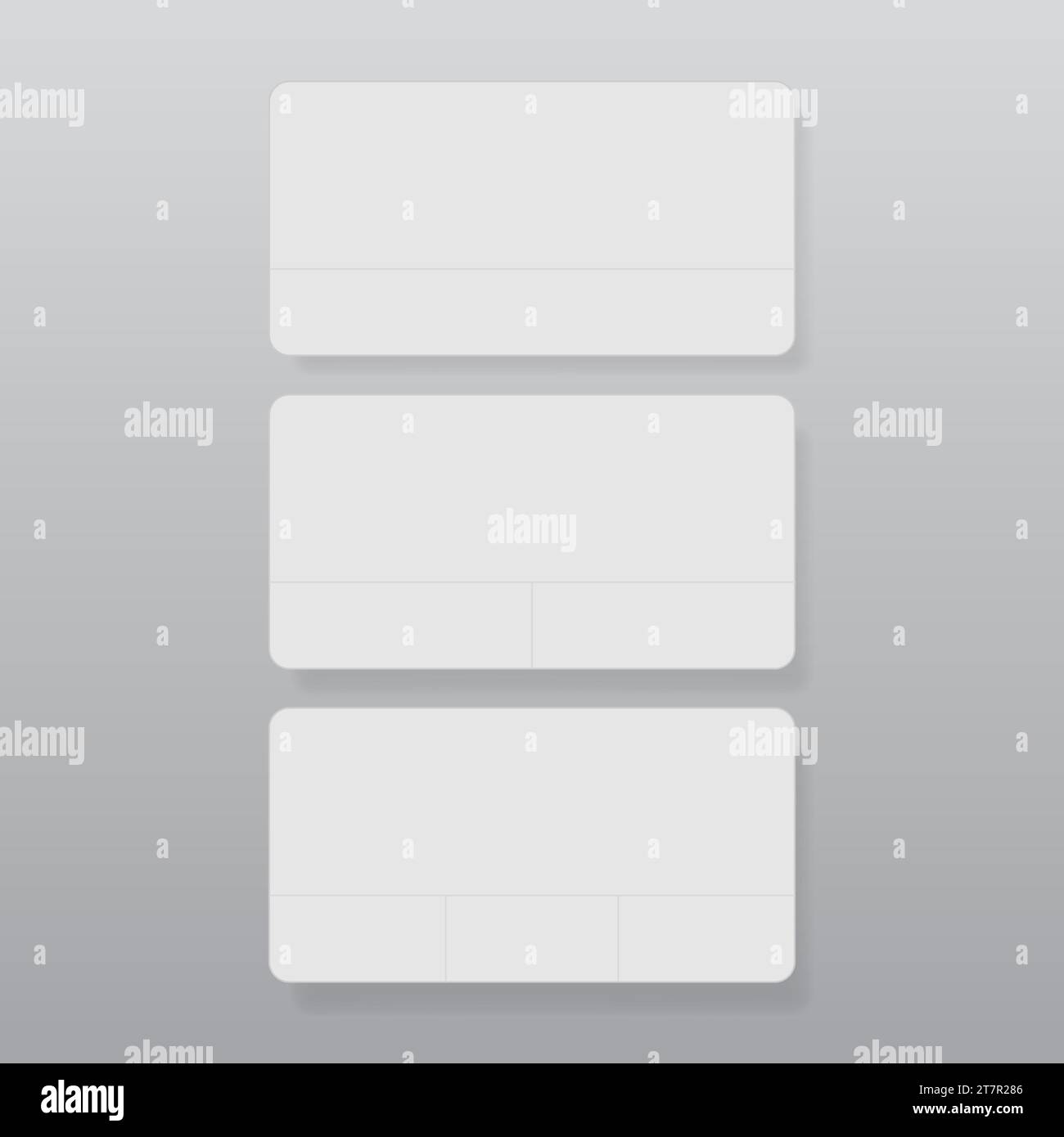 Sample information message set Stock Vector Image & Art - Alamy