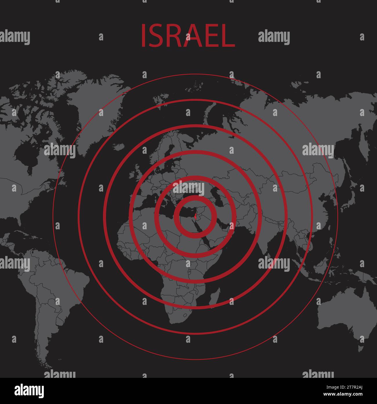 World map flat hi-res stock photography and images - Alamy