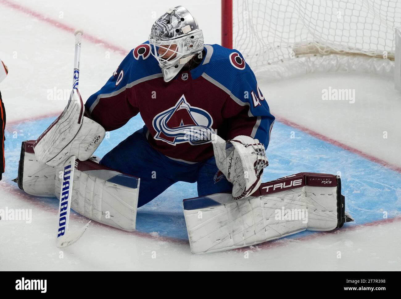 Colorado Avalanche goaltender Alexandar Georgiev (40) in the third ...