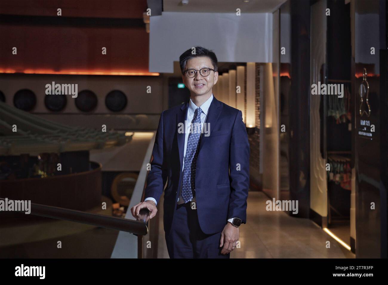 Ronald Lam, CEO of Cathay Pacific, 10 November 2023. (Singapore Press ...