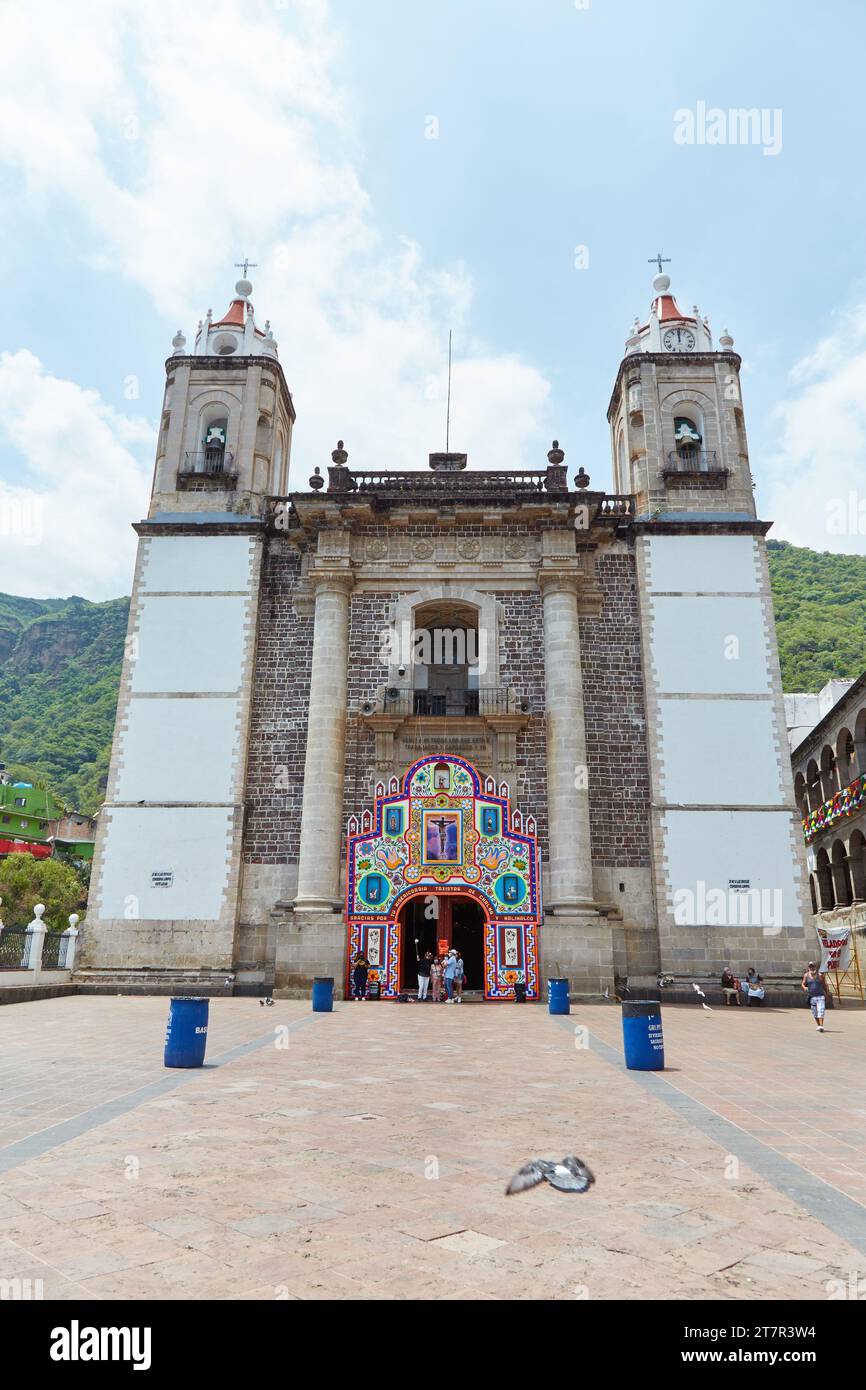 The sacred Christian pilgrimage sire of Chalma in Mexico Stock Photo ...