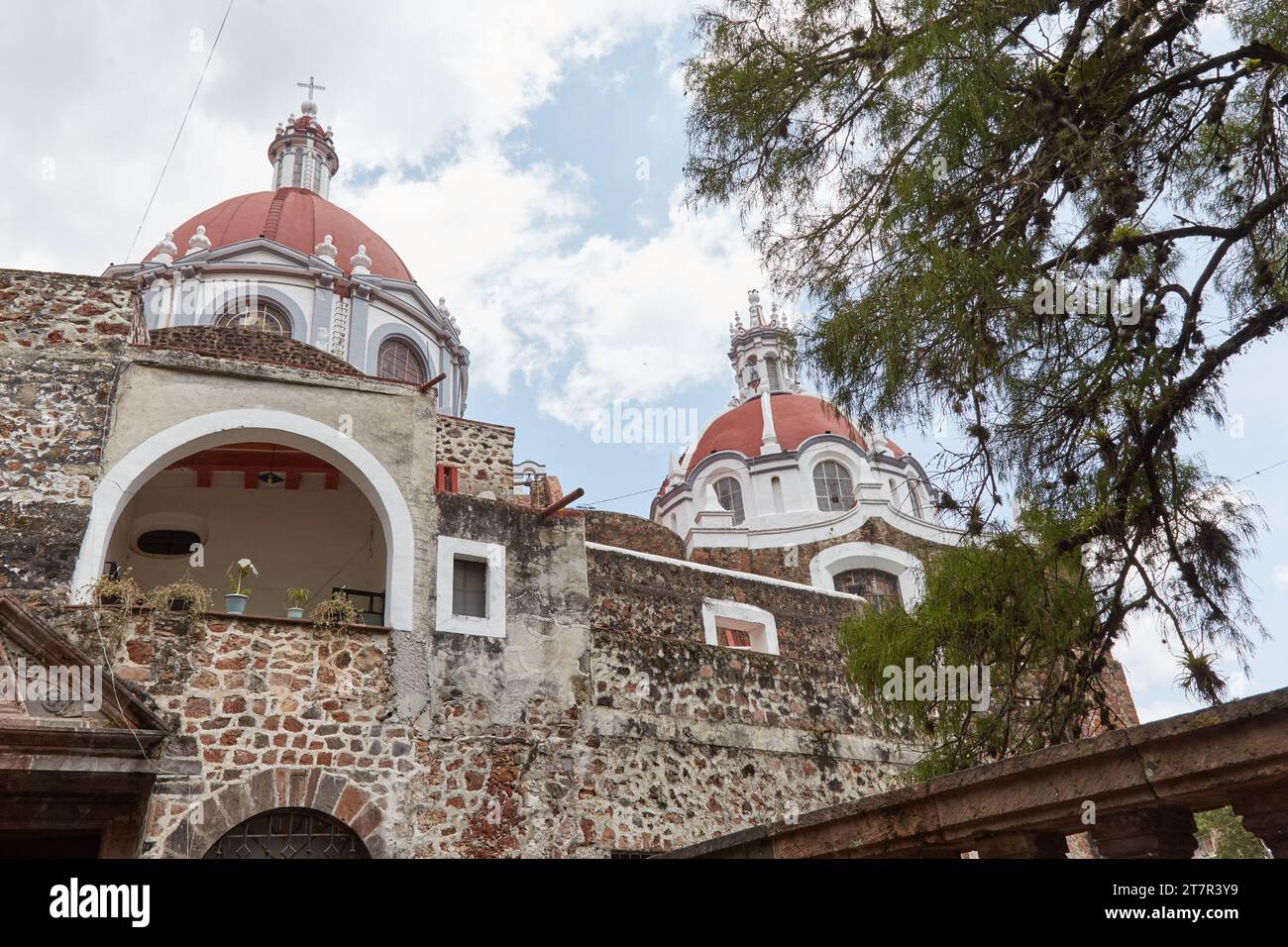 The sacred Christian pilgrimage sire of Chalma in Mexico Stock Photo ...