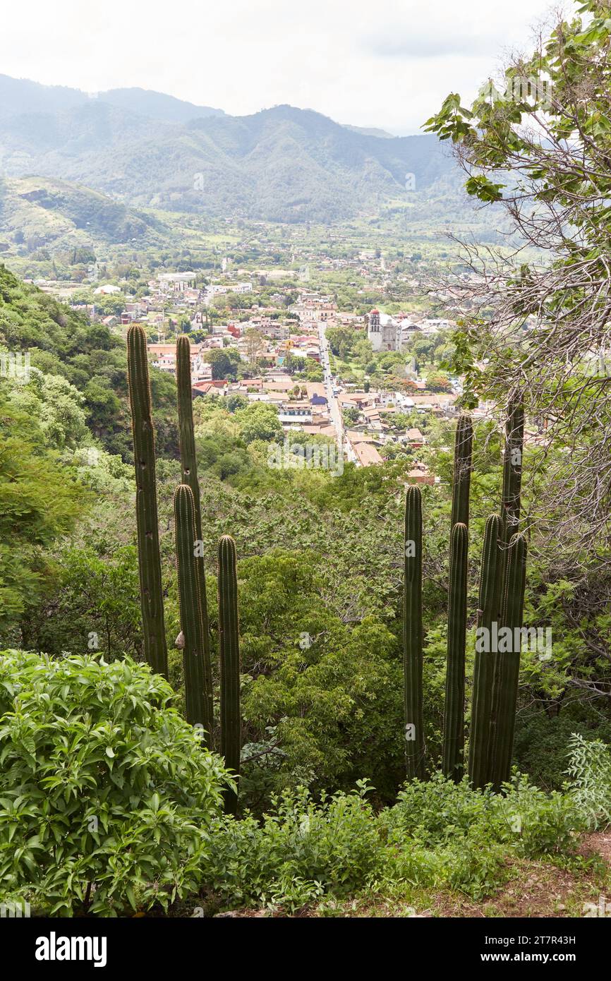 The temple complex of Malinalco, built during the final days of the ...