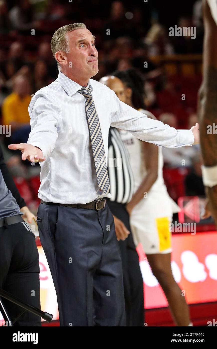 TEMPE, AZ - NOVEMBER 16: Arizona State Sun Devils head coach Bobby ...