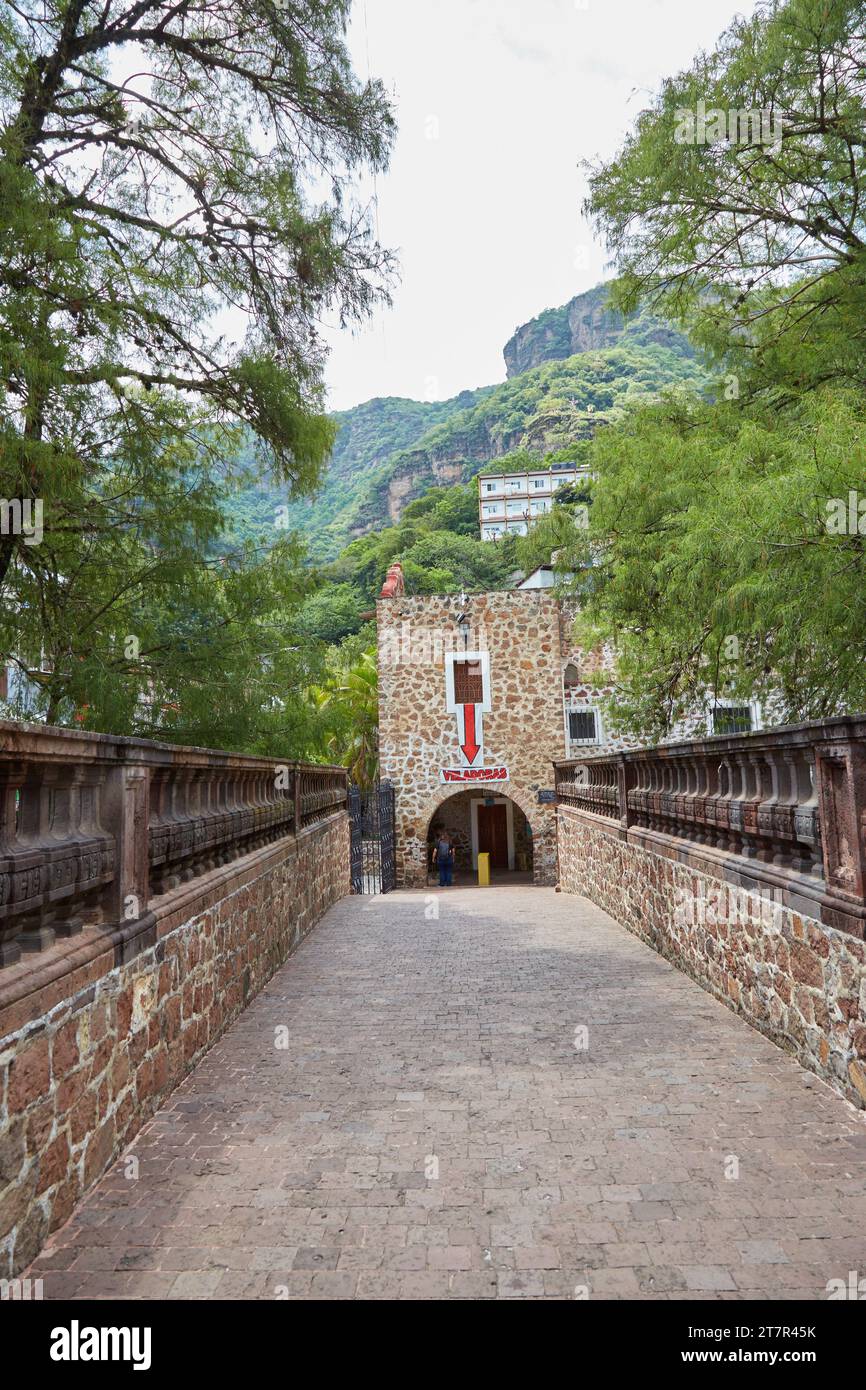 The sacred Christian pilgrimage sire of Chalma in Mexico Stock Photo ...