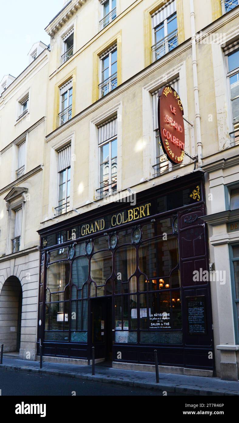 Le Grand Colbert - Brasserie Parisienne on rue Vivienne, Paris, France ...