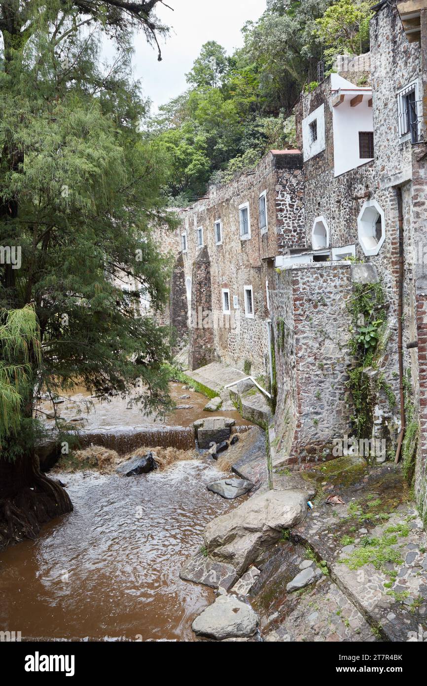 The sacred Christian pilgrimage sire of Chalma in Mexico Stock Photo ...