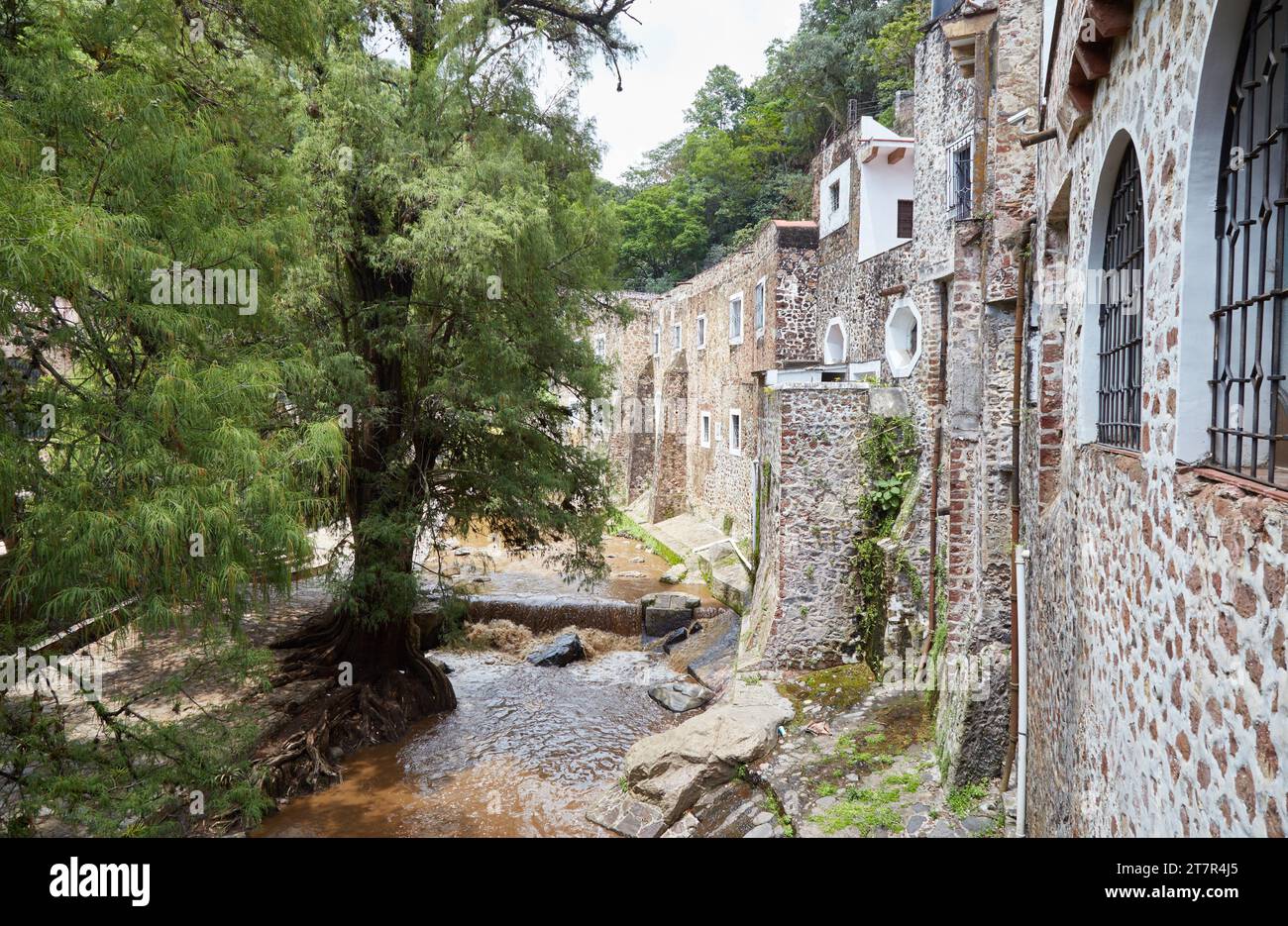 The sacred Christian pilgrimage sire of Chalma in Mexico Stock Photo ...