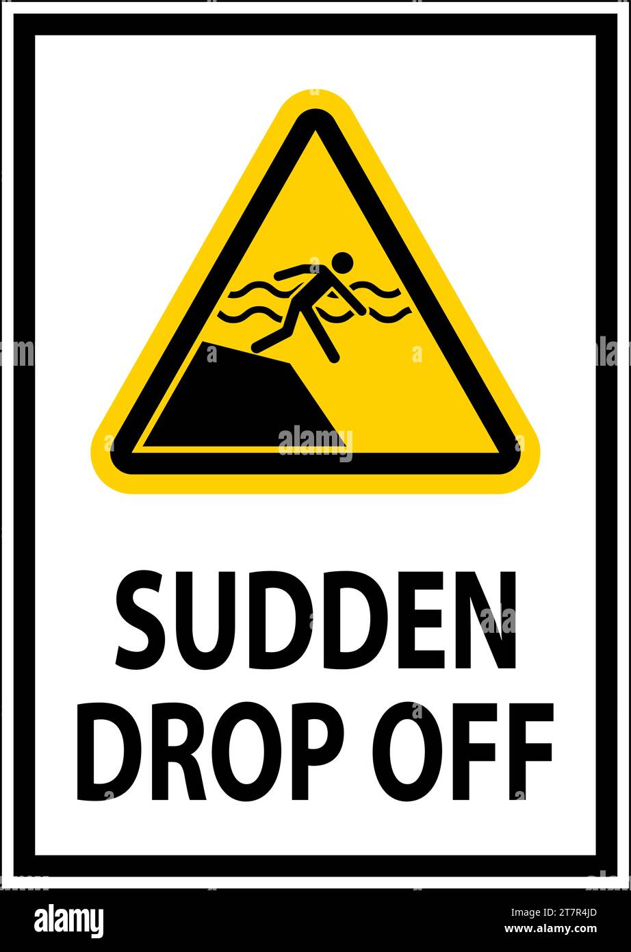 Drop off cliff Stock Vector Images - Alamy