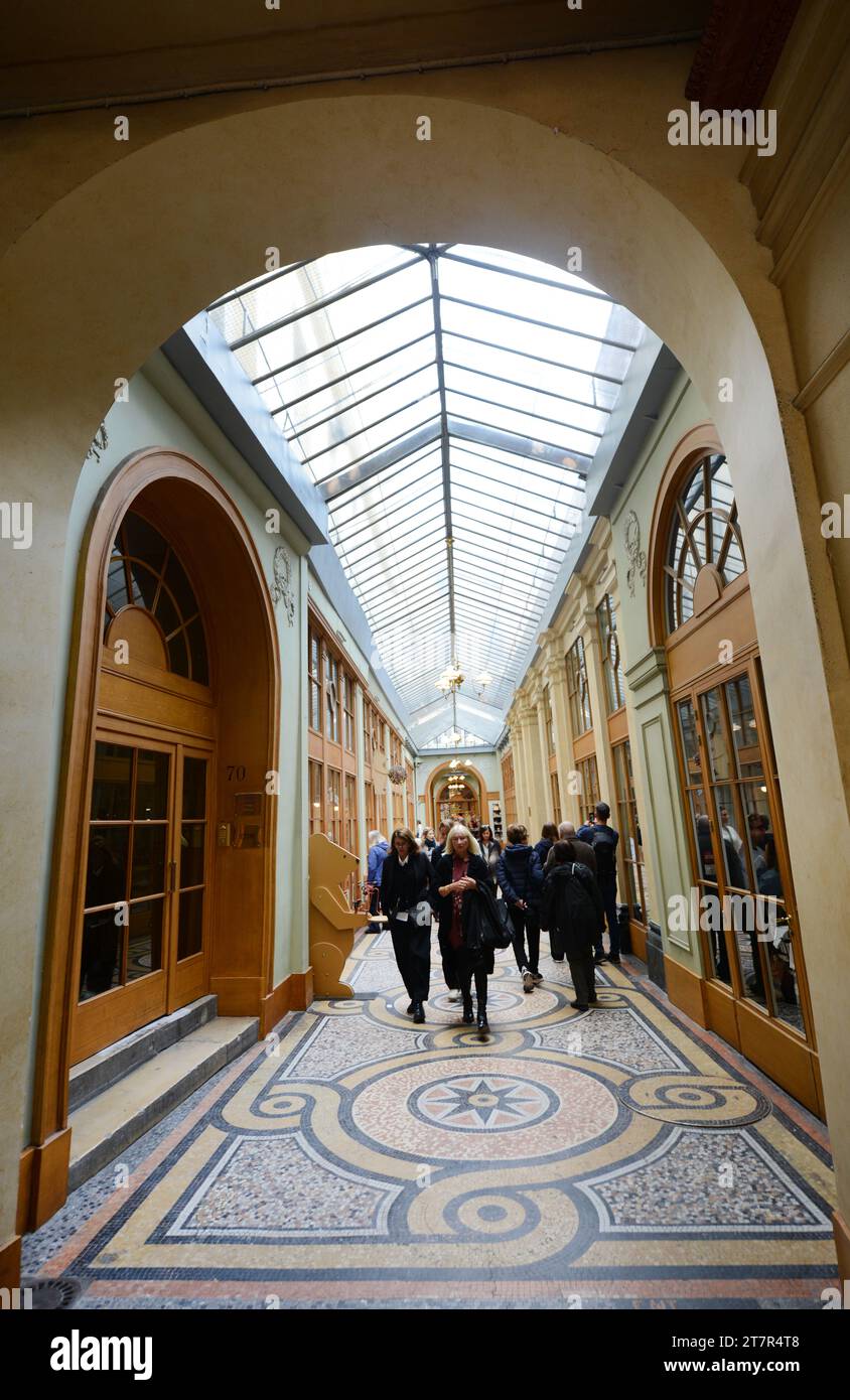 Galerie Vivienne - A shopping arcade built in 1823 to plans by ...