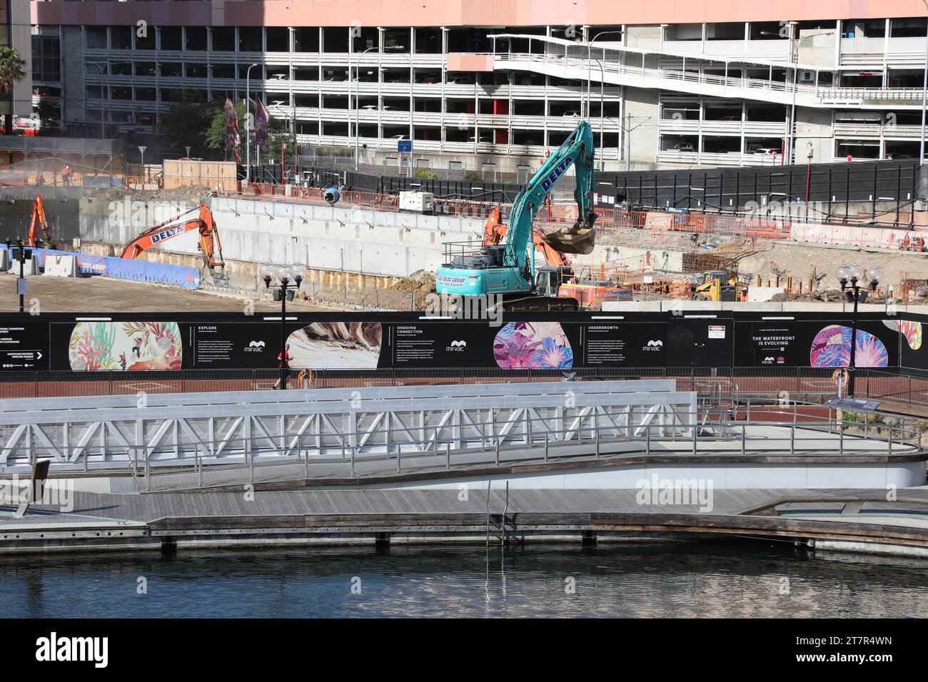 Construction work takes plus in the redevelopment of Harbourside ...