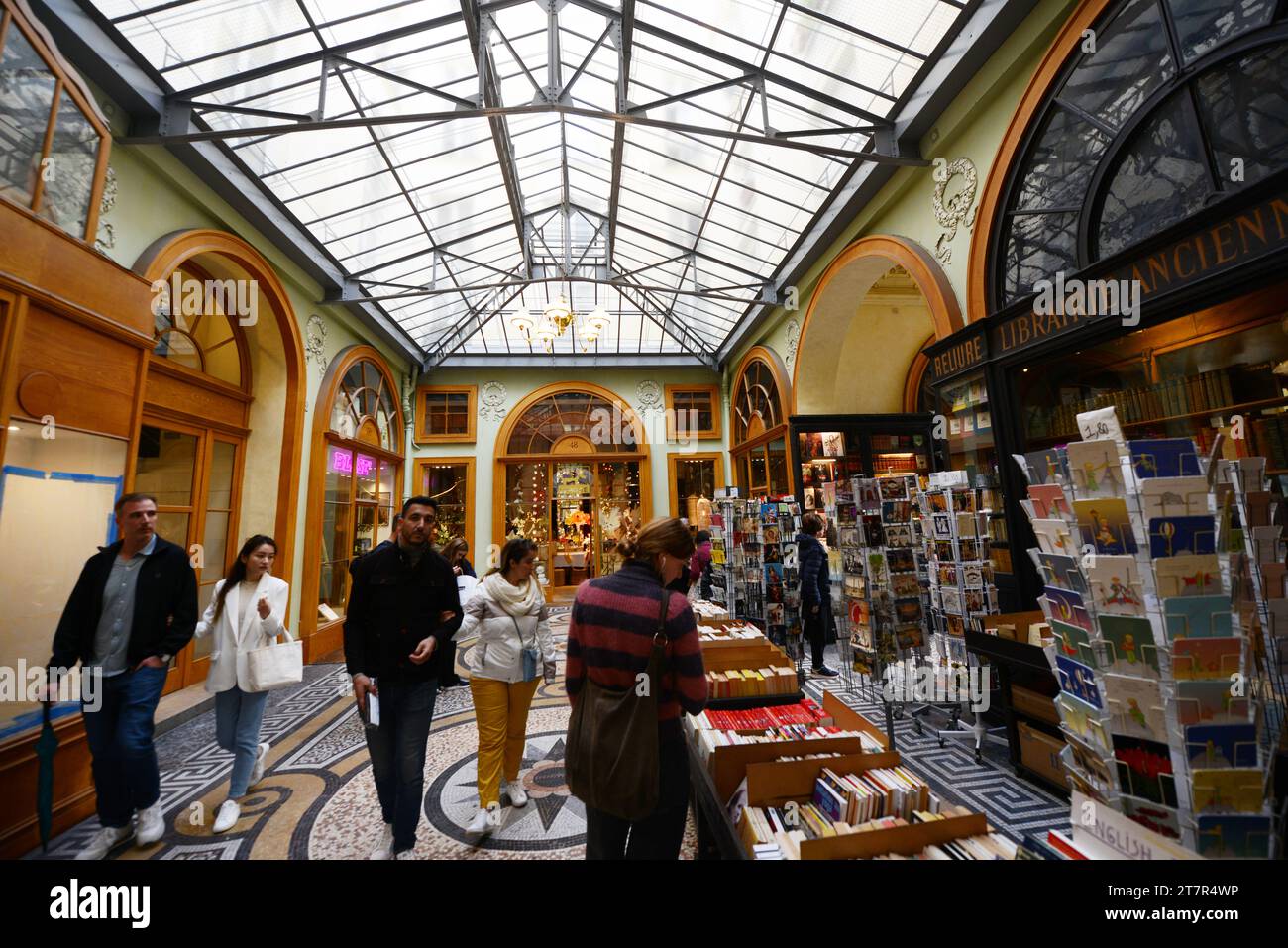 Galerie Vivienne - A shopping arcade built in 1823 to plans by ...