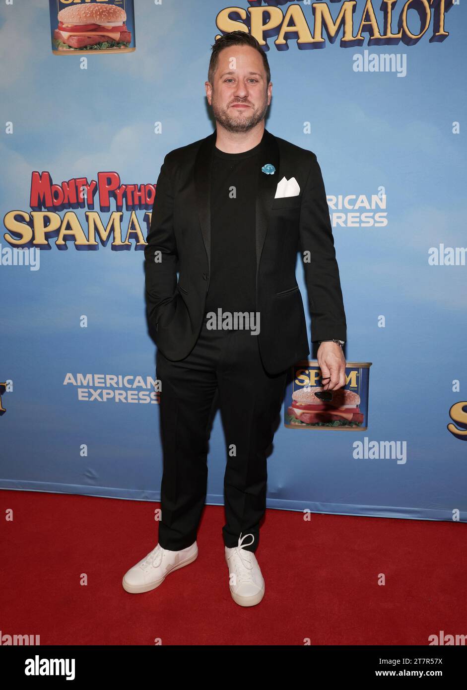 Christopher Fitzgerald attends the "Spamalot" Broadway opening night at ...