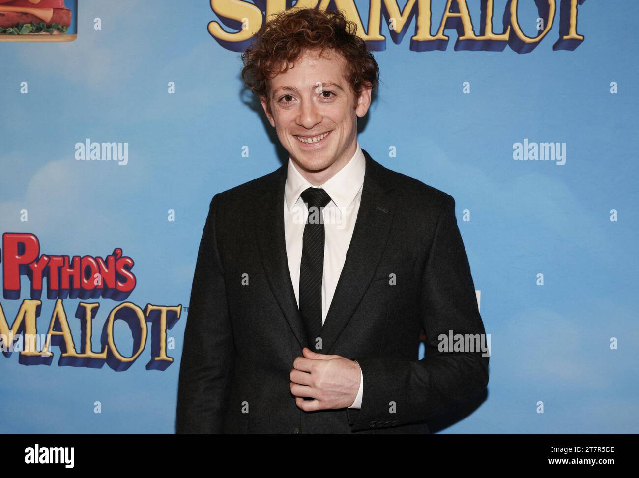 Ethan Slater attends the "Spamalot" Broadway opening night at St. James ...