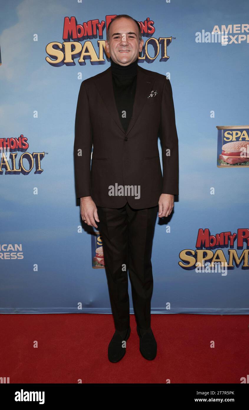 Jimmy Smagula attends the "Spamalot" Broadway opening night at St ...