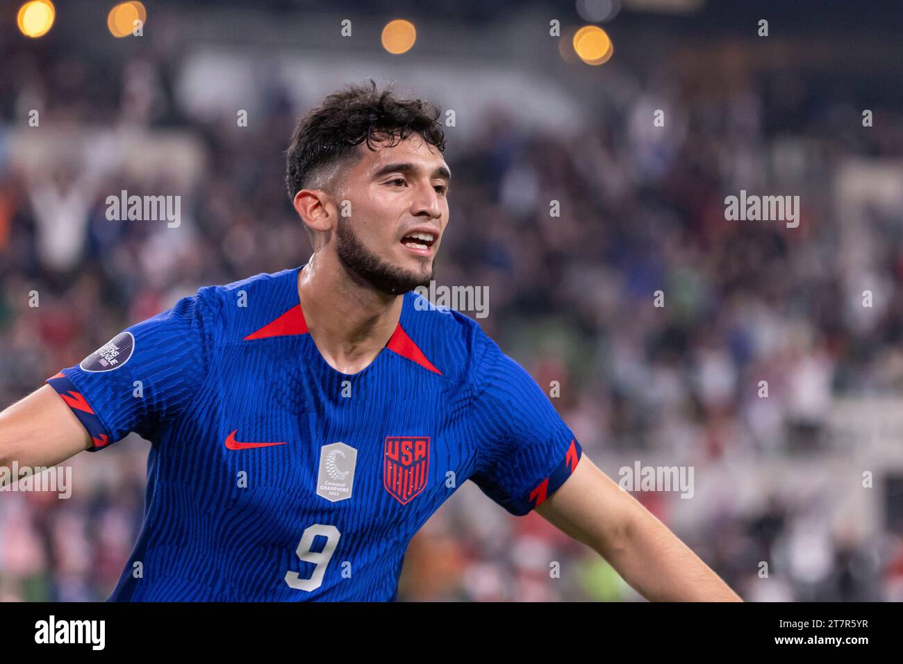 AUSTIN, TX - NOVEMBER 16: U.S. Men's National Team forward Ricardo Pepi ...