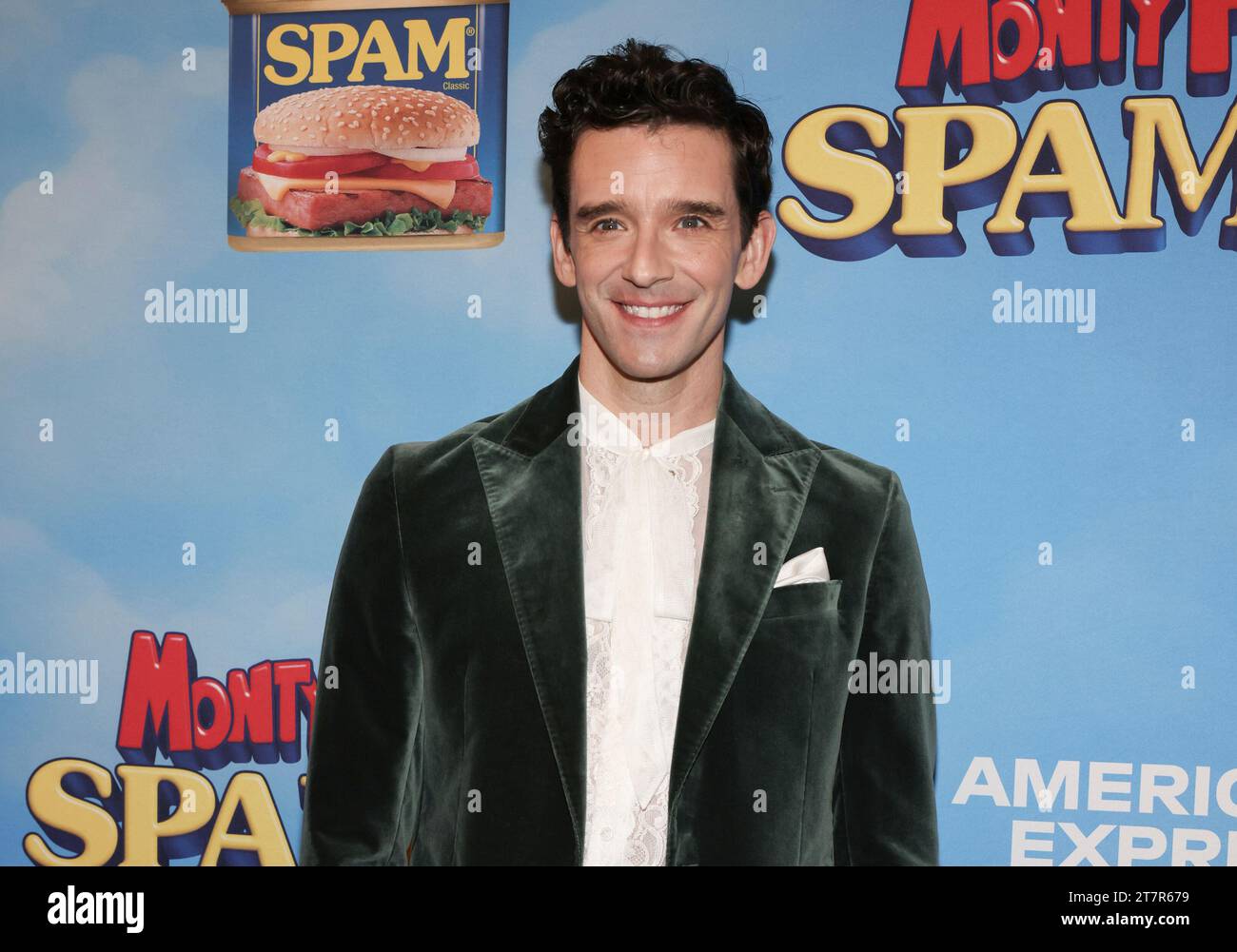 Michael Urie attends the "Spamalot" Broadway opening night at the St ...