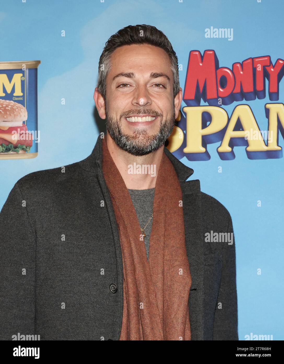 Zachary Levi attends the "Spamalot" Broadway opening night at the St ...