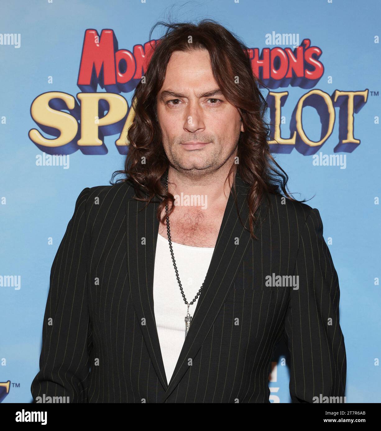 Constantine Maroulis attends the "Spamalot" Broadway opening night at ...