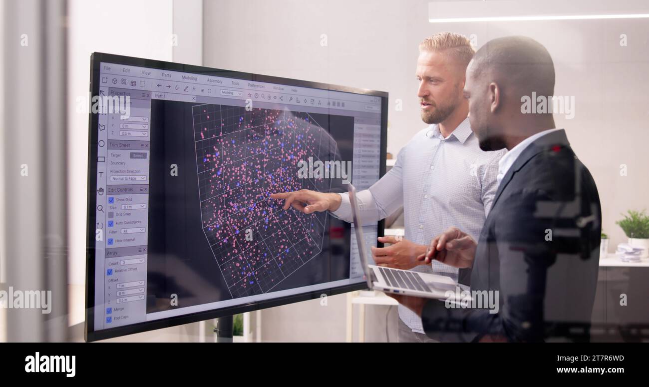 Pc monitor on data center hi-res stock photography and images - Alamy