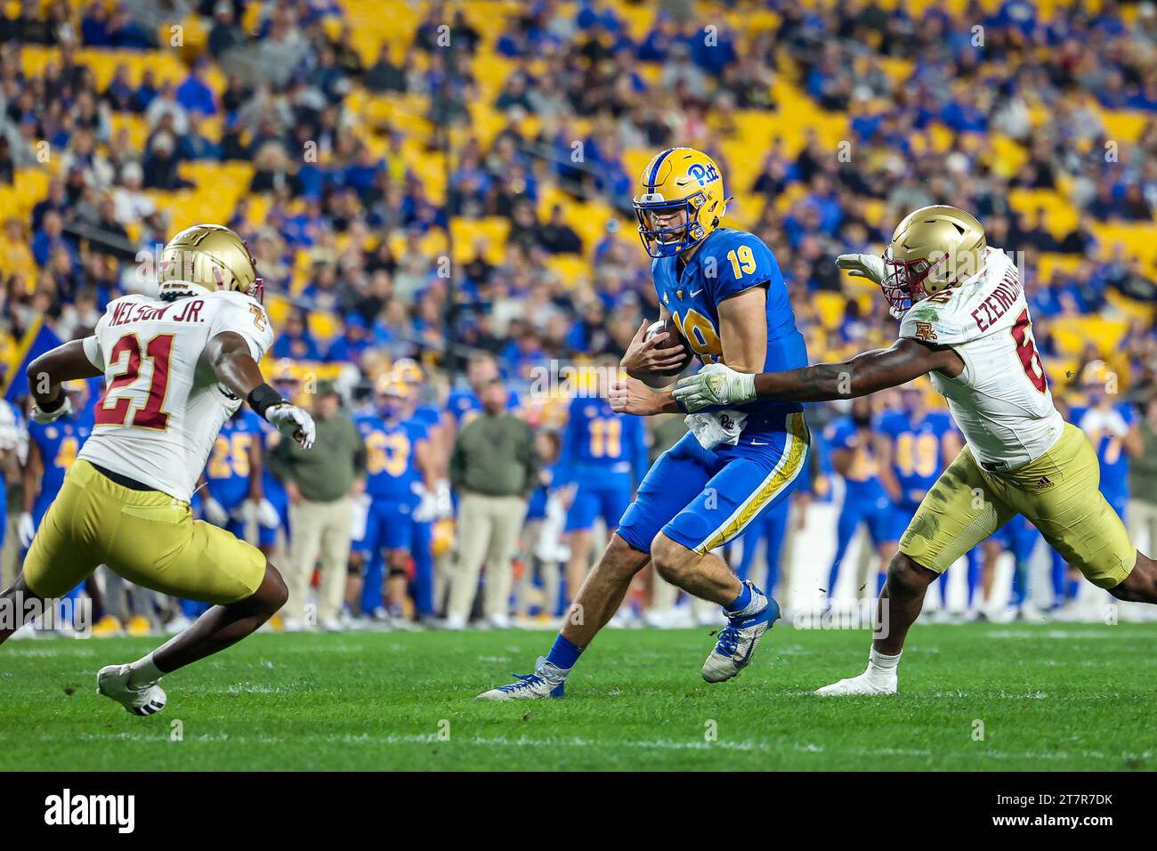 Pittsburgh, Pennsylvania, USA. 16th Nov, 2023. Pitt Panthers ...