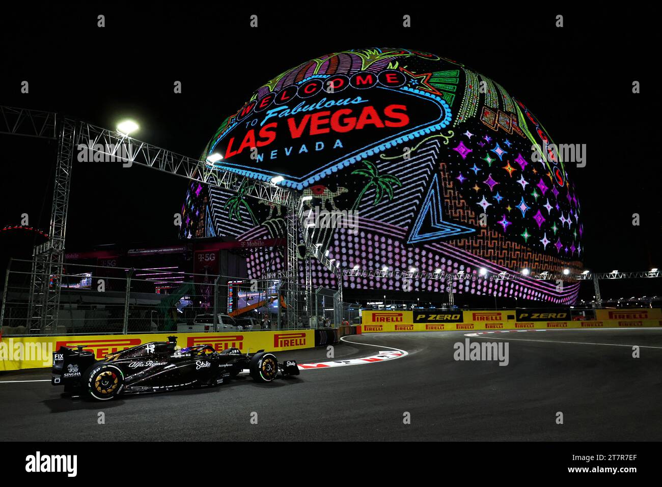 Las Vegas, USA. 16th Nov, 2023. Valtteri Bottas (FIN) Alfa Romeo F1 ...